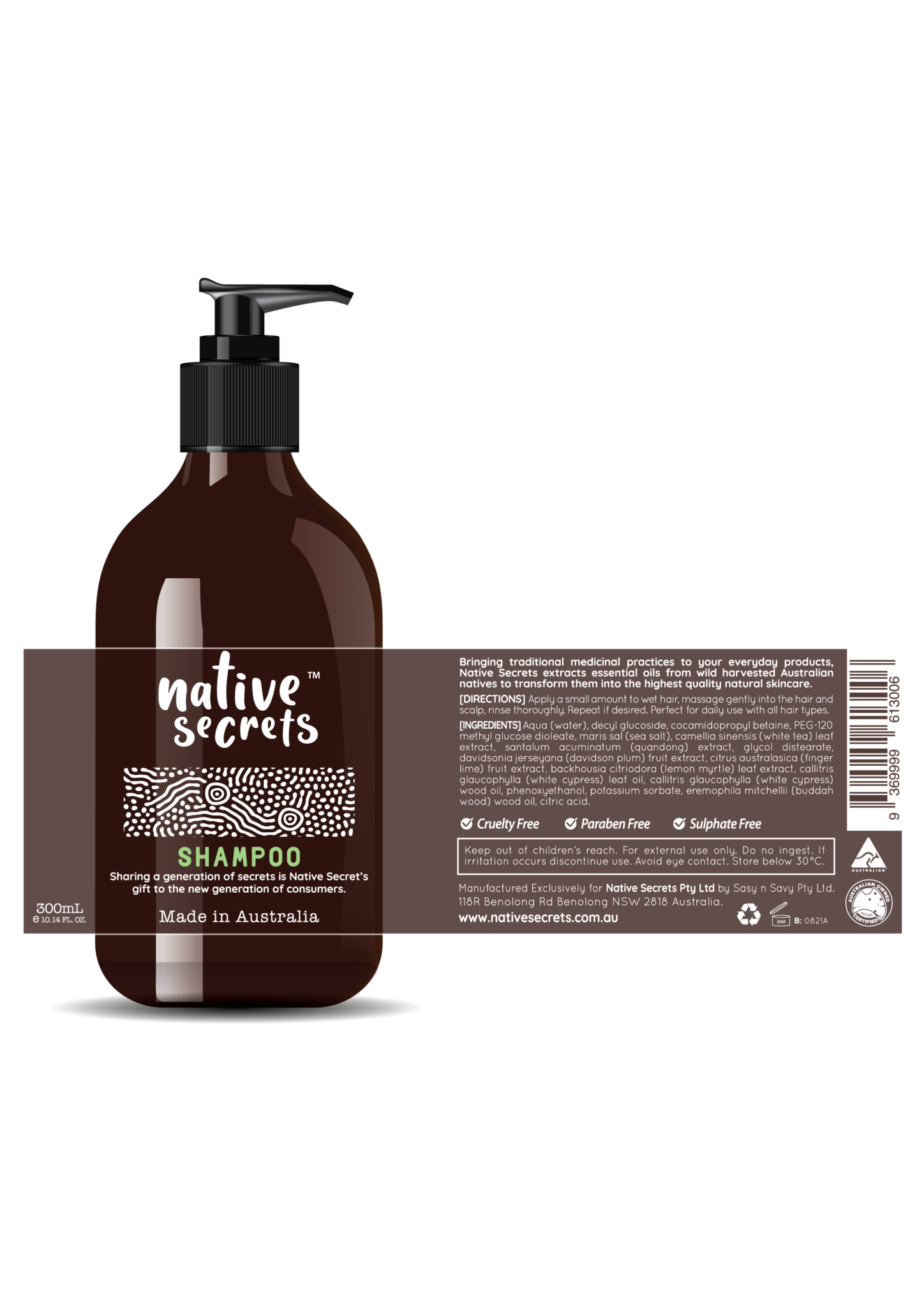 Shampoo - Botanical Skincare, Essential Oils, Candles - Native Secrets